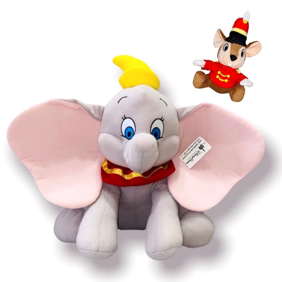 Disney | Toys | Disney Parks Exclusive Dumbo Timothy Q Mouse Plushies ...